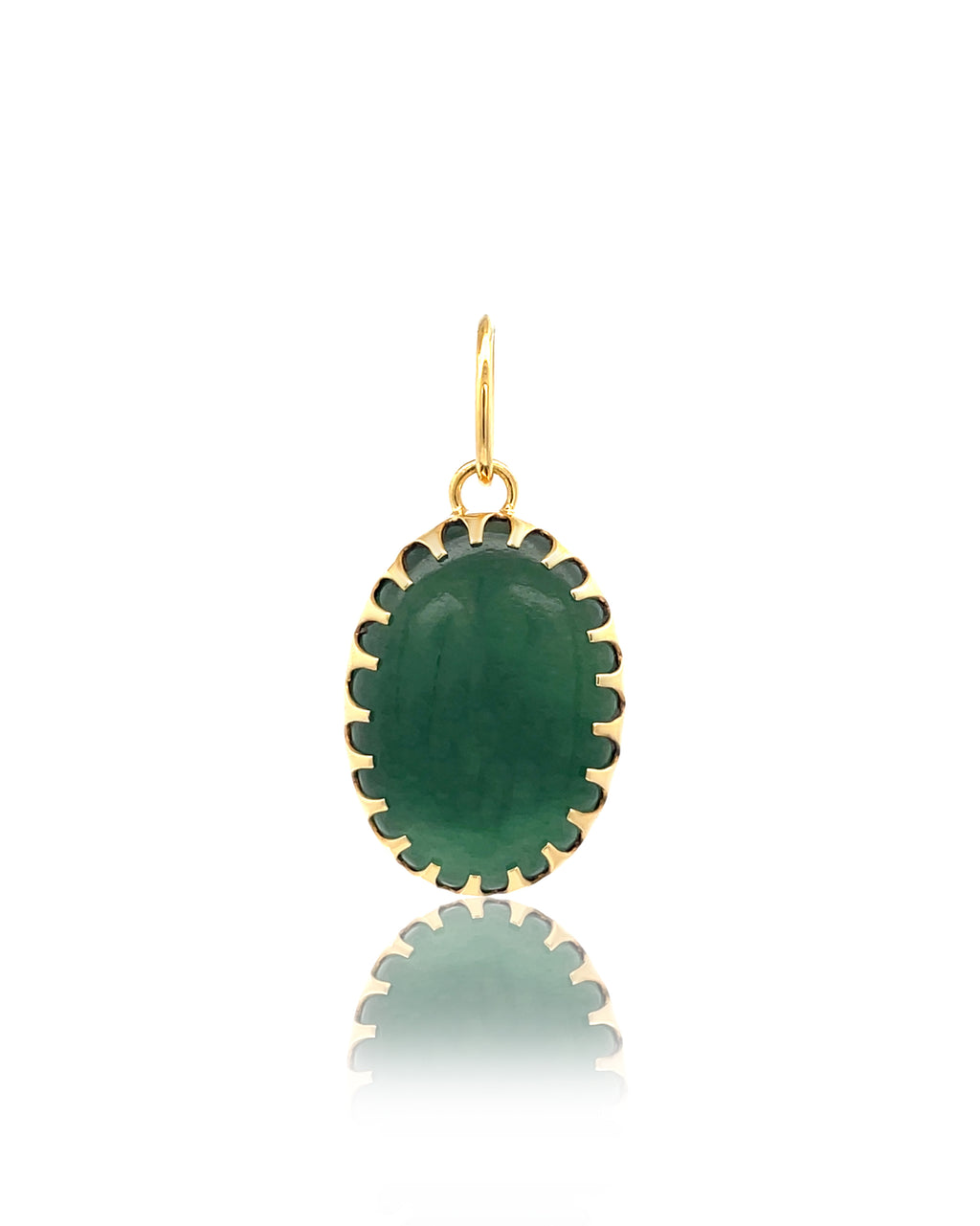 Jade Vintage Gold Amulet – Cathy Pope Jewellery NZ