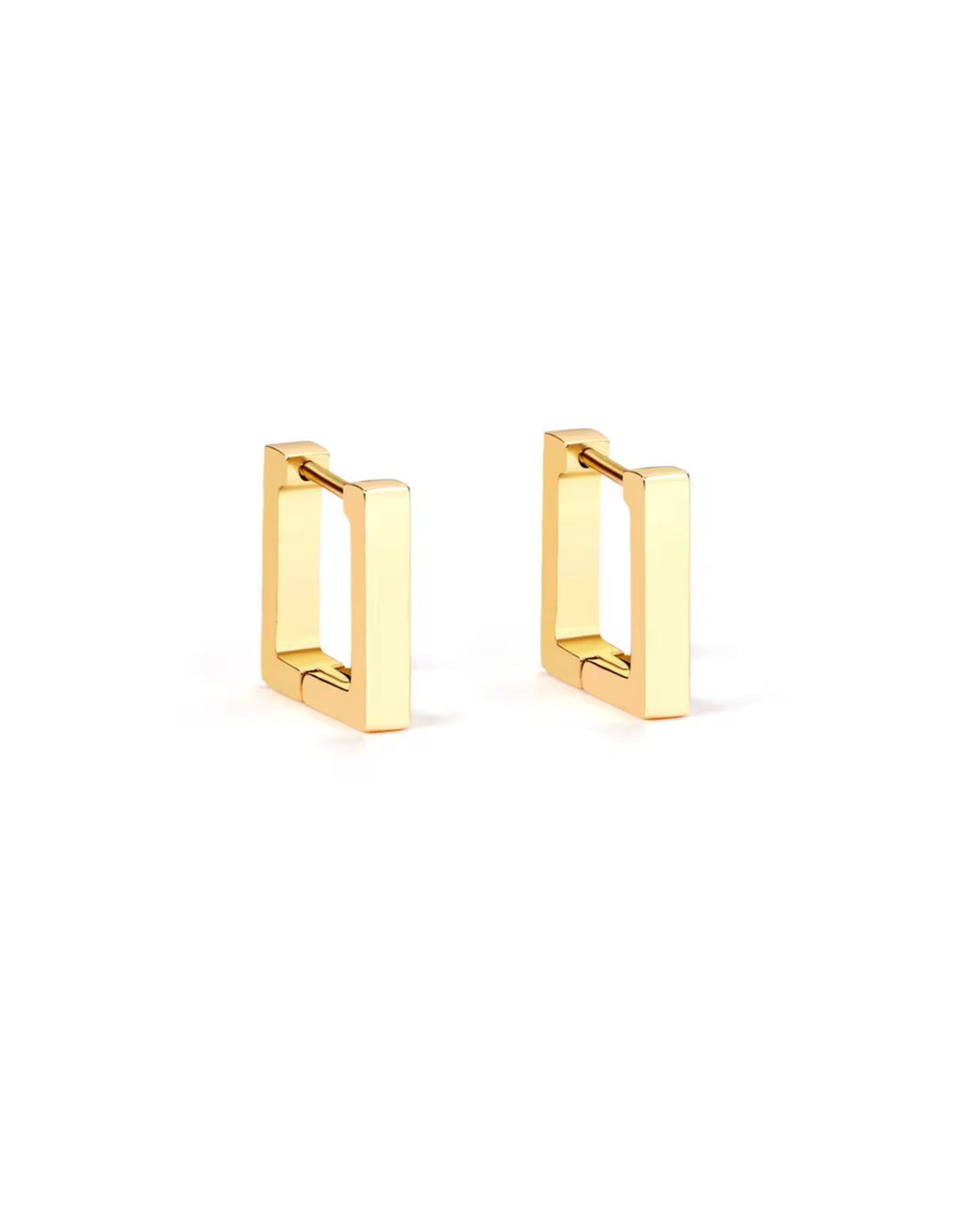 Hoops Brushed Yellow Gold | Premium Gemstone Jewellery | Cathy Pope ...