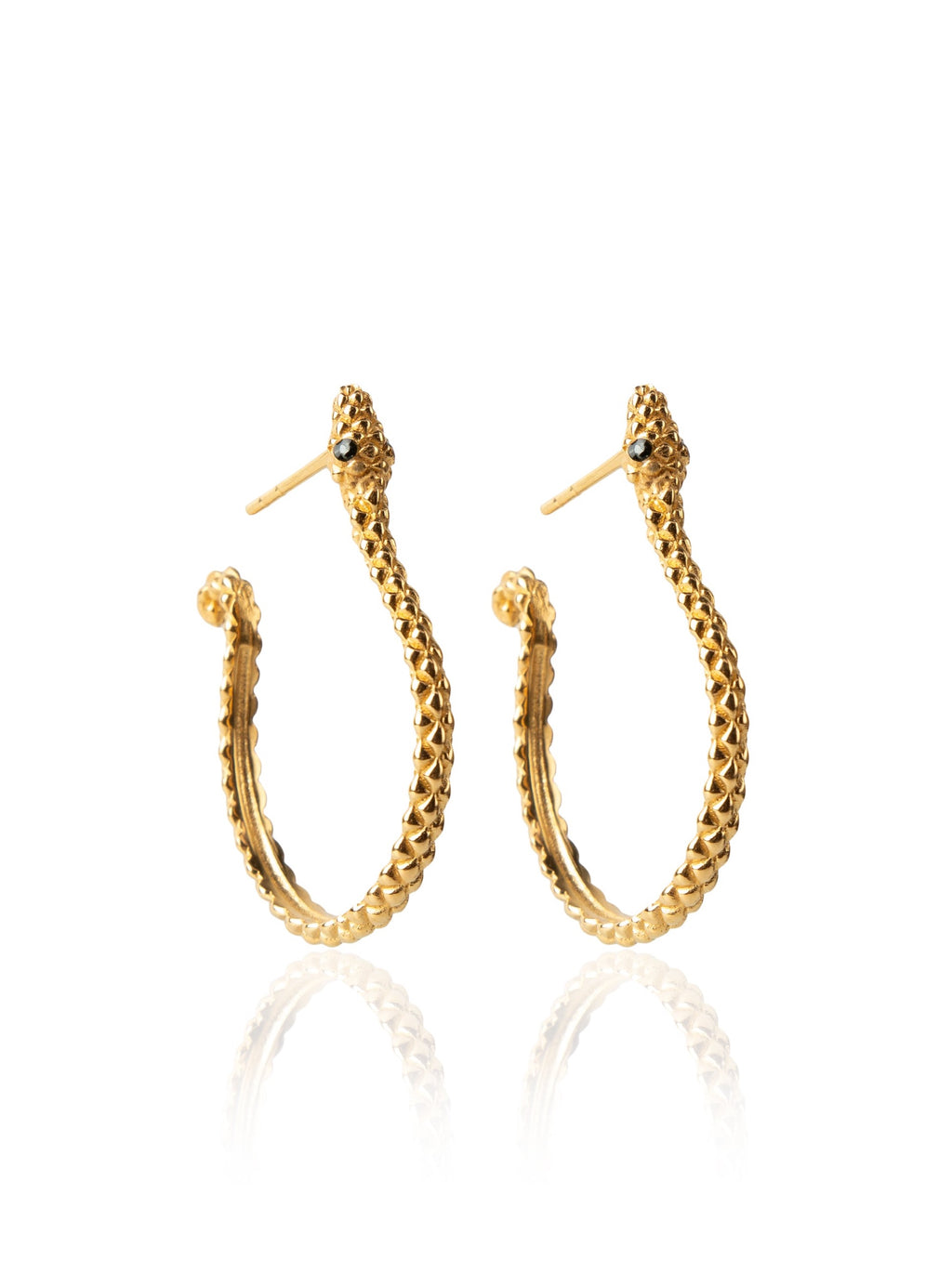 Hoops Brushed Silver | Premium Gemstone Jewellery | Cathy Pope – Cathy ...