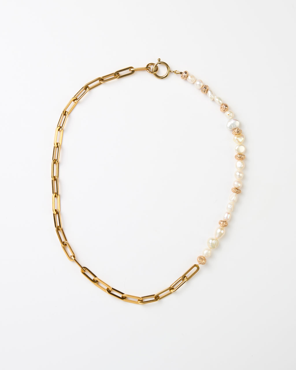 Rose Gold Loop Necklace | Precious Gemstone Jewellery NZ | Cathy Pope ...